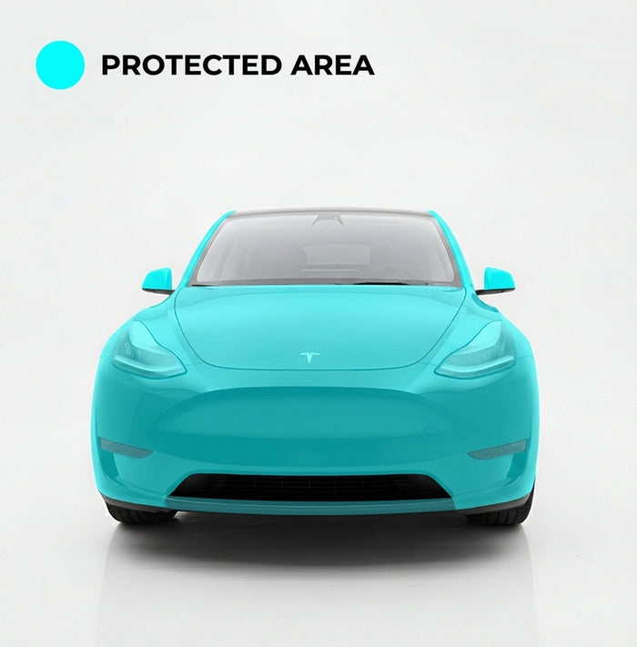 Tesla Model Y (2020-25) Full Body Pre-Cut PPF Kit for DIY Installation